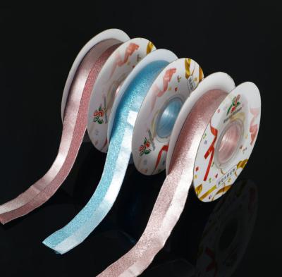 Cina Nastro a cipolla intrecciato colorato per matrimoni per confezioni regalo di fiori freschi in vendita