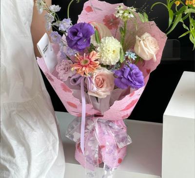 Cina Lavabile Qixi Festa di San Valentino Fiore Danza Nastro Fiore Fuso Fiore Nastro Fatto a Mano Diy Arco Decorazione Nastro Fiore Arte Bianco in vendita