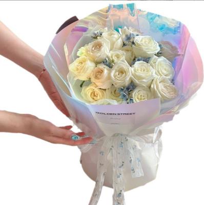 中国 七夕バレンタインデーの花束包装 生花 リボンと3cm/10m 包装用 販売のため