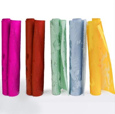 China Honeycomb Grid Flower Wrapping Paper Waterproof Inner Lining Paper for Honeycomb for sale