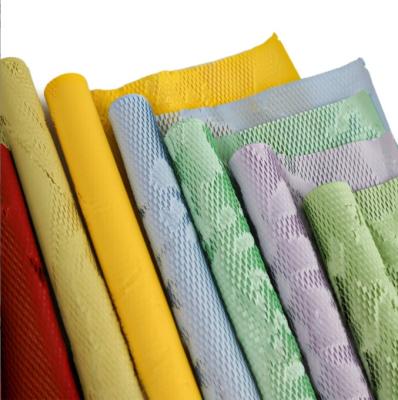 China Honeycomb Grid Flower Wrapping Paper Waterproof Inner Lining Paper for Honeycomb for sale