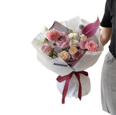 China Papel de Embrulho OPP para Buquê Fosco / Material de Embalagem de Flores Transparente Nosa à venda