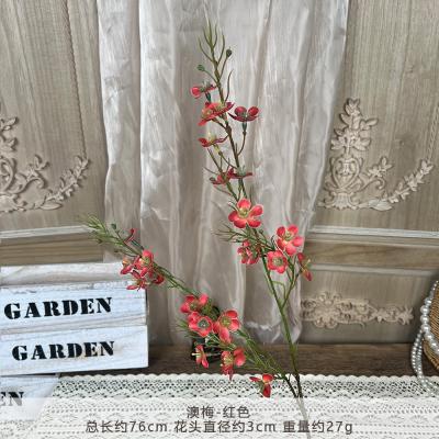 Cina Prugna australiana simulata, fiore artificiale, prodotto finito per matrimonio, composizione floreale, fiore paesaggistico, sensazione di alta gamma, soggiorno, decorazione bouquet di fiori in vendita