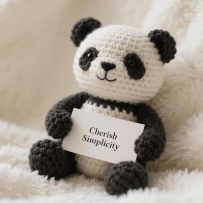 China Custom Crochet Animal Dolls Cute Sleeping Baby Amigurumi Crochet Soft Toy for sale