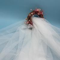 China Multicolor Organza Fabric Rolls  15CM Width 100Y Length for sale