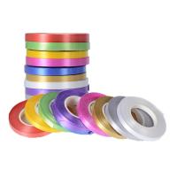 China Plain Colors Polyester Gift Wrap Ribbon Roll Packaging 2.0cm for sale