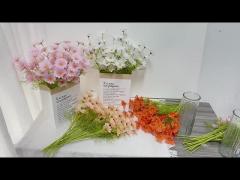 Chamomile, daisies, artificial flowers, living room ornaments, home decoration, photography props, w