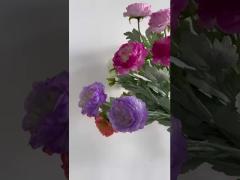 Drie volgroeide lotus kunstbloemen, pioenenmeubilair, woonkamer en eetkamer decoratie, kunstbloemen, kunstbloem ornamenten, woonkamer