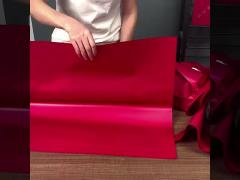 20 pieces of solid-color flower wrapping paper with good texture and firmness, a popular Russian rou