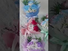 Bouquet de rosa vermelha para a namorada no Dia dos Namorados de Qixi