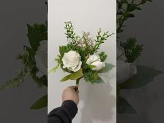 Amazon source artificial rose bouquets for living room and home decoration, artificial rose artifici