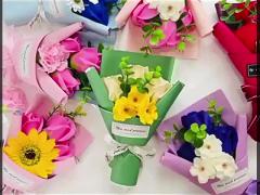 Creative Gift Simulation Rose Bundle Soap Flower
