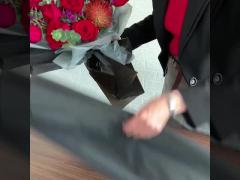 Flansi thickened gift flower wrapping paper, rose bouquets, flower wrapping materials, flower shop f