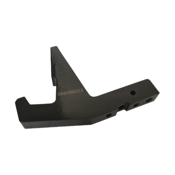 Quality High Precision 6061-T6 CNC Machined Aerospace Parts With Black Anodized Finish for sale