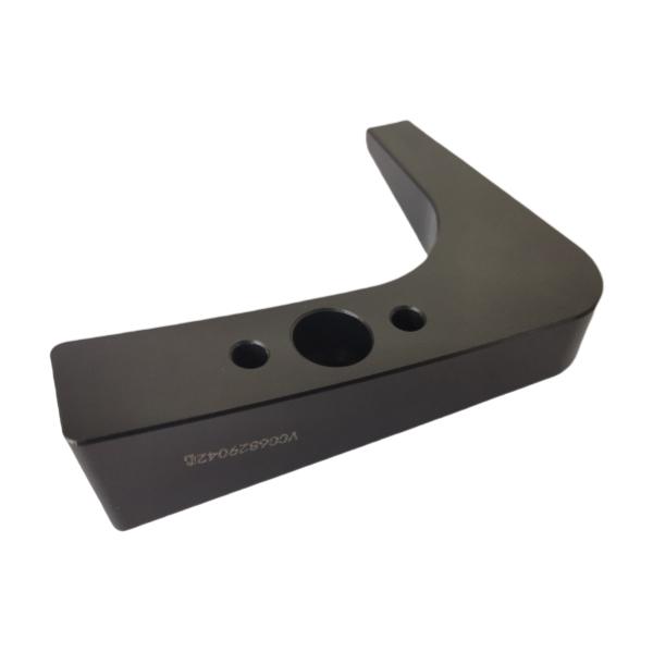 Quality High Precision 6061-T6 CNC Machined Aerospace Parts With Black Anodized Finish for sale