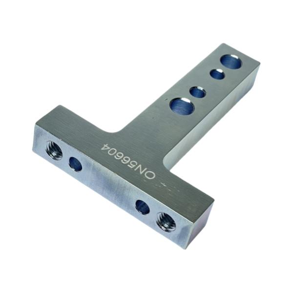 Quality CNC Machined Aluminum Components Corrosion Resistant With White Anodized for sale