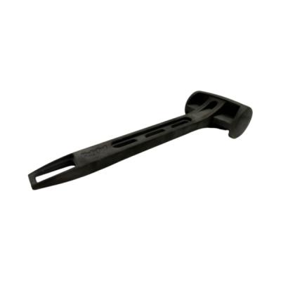 China Kundenspezifische Präzisions-CNC-Bearbeitung von Strukturbauteilen, schwarz, konstruiert zu verkaufen