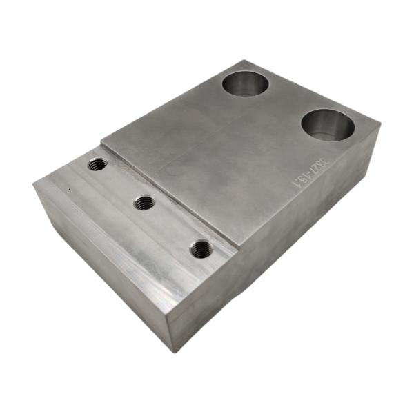 Quality Industrial Aluminum 5052 Custom CNC Machined Parts With Natural Anodized Finish for sale