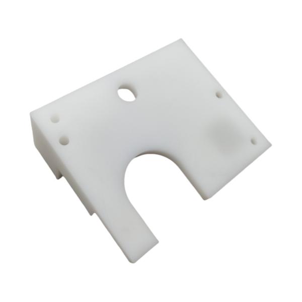 Quality Machinery CNC Machined Parts Wear Resistant With Pure White Nylon for sale