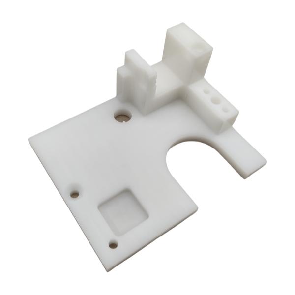 Quality Machinery CNC Machined Parts Wear Resistant With Pure White Nylon for sale