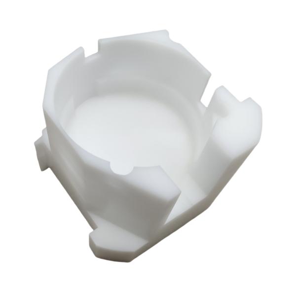 Quality Machinery CNC Machined Parts Wear Resistant With Pure White Nylon for sale