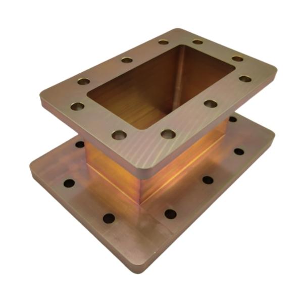 Quality Copper Alloy Precision CNC Machined Parts Electrolytic Polishing For Vacuum for sale