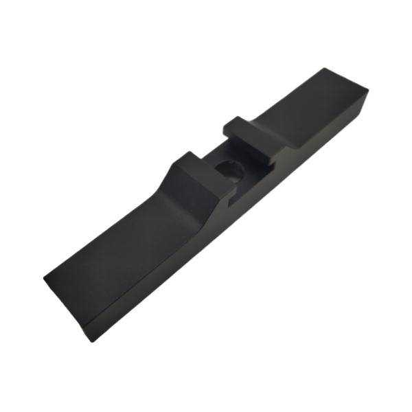 Quality Precision Aluminum CNC Machining Services With High Gloss Black Anodized for sale