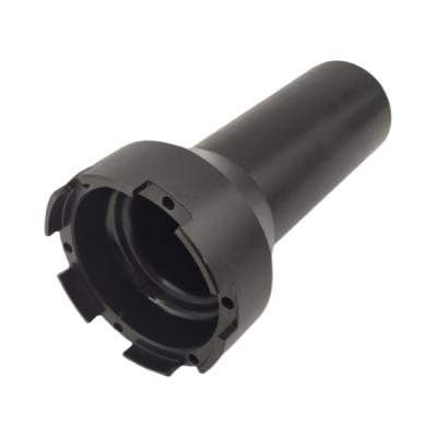 China CNC-Bearbeitung von Präzisions-Aluminium mit hochglänzendem Anodisiertem Schwarz zu verkaufen