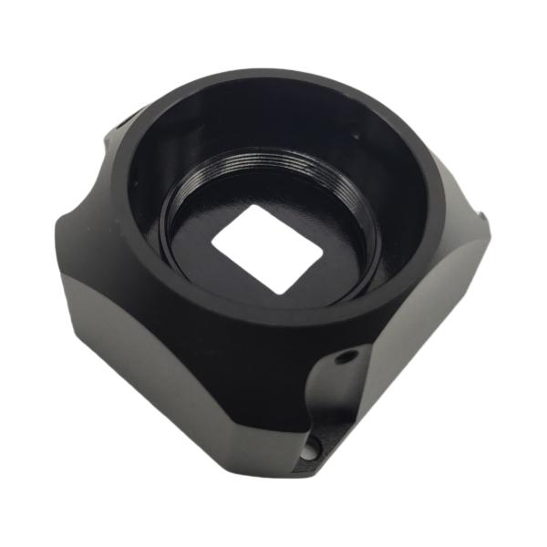 Quality 1045 Steel Gear Shafts CNC Machining Parts Black Coated Wear Resistant For for sale
