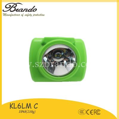 China KL6-C BRANDO Cordless 13000LUX msha approved cordless mining lights for sale for sale