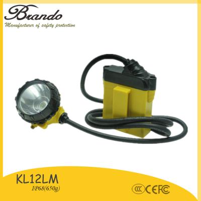 China BRANDO KL12LM intrinsically safe lamps with IP68, 6.2Ah Rechargeable Li-ion Battery for sale