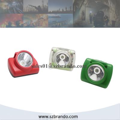 China BRANDO cordless mining cap lamp with waterproof for sale