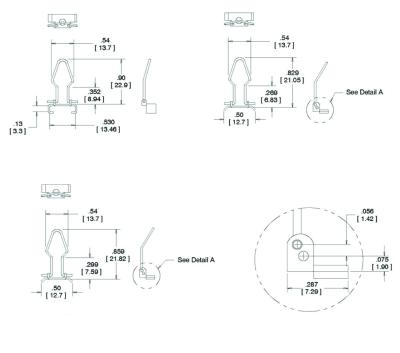 China Durable 3M 3341-3 mounting options providing stability and secure fitting for connector hardware for sale