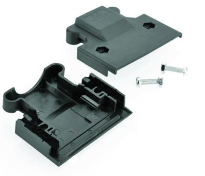 China Plastic Solder Plug Junction Shell Connector Non Shielded with Ground Strap and Metal Latching 3M 10326-52F0-008 for sale