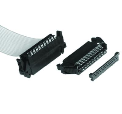 China Wiremount Socket 3M P50E-026S-EA Compatible with 28 AWG PVC Flat Ribbon Cable and Latch Eject Feature for sale