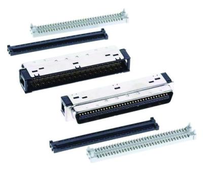 China Shielded IDC Wiremount Plug 3M 10126-6000EC Mini D Ribbon MDR Connectors for Digital LCD Connections for sale