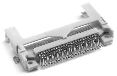 China CompactFlash Type I Surface Mount Connector 3M N7E50-7516PG-20 with Enhanced Stability Retainer Clip for sale