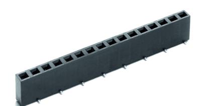 China Through Board Socket Surface Mount Single Row Dual Entry 3M 963106 2000 AR PR for Electronic Assembly for sale
