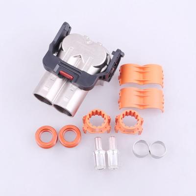 China connector solutions featuring Amphenol HVSLS800082A135 for xEV battery packs and power distribution for sale