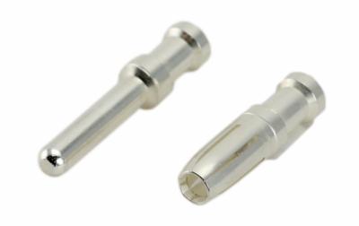 China Pack of 100 turned crimp male contacts Amphenol VN0204000111C 4 mm diameter for wire gauges 16 to 15 for sale