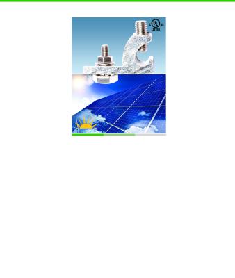 China UL 2703 Certified Amphenol HGLUI Grounding Lug Suitable for Various Solar Module Grounding Hole Sizes for sale