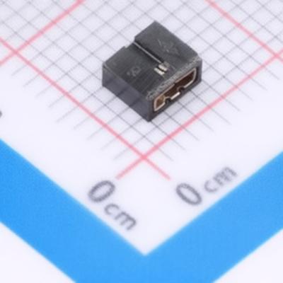 China Pin in paste header Amphenol 86730-101LF featuring black thermoplastic housing and phosphor bronze pins for sale