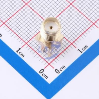 China PCB End Connector BAT WIRELESS BWSMA-KE-P001 SMA Antenna Connector with Straight Offset Pin and External Thread for sale