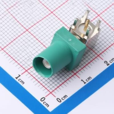 China Wireless Network Connector BAT WIRELESS BWFAK JWE EB FAKRA PCB End Angled E Type Male for Automotive for sale
