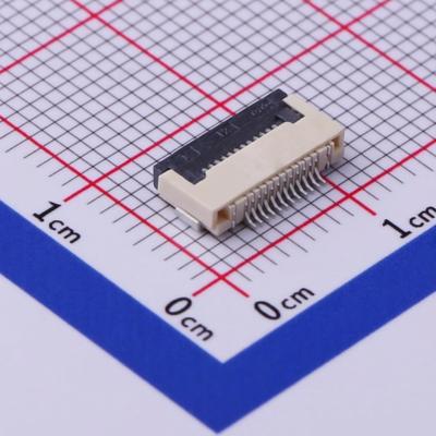 China Flat Cable 0.5mm FPC Flip-up Connector Featuring Dual Contact Structure ATOM FPC05012-09200 R Version for sale