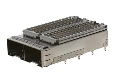 China Network interface card compatible SFP Cage with enhanced EMI protection Bel Fuse SS-79100-011 solution for sale
