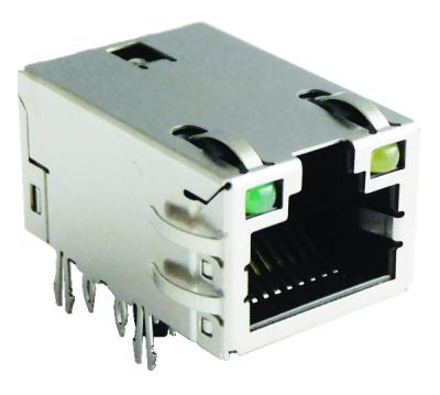 China Durable Press Fit ICM Connector Bel Fuse 08G0-281D-GUA Supporting 1GBaseT and Thick PCB Integration for sale