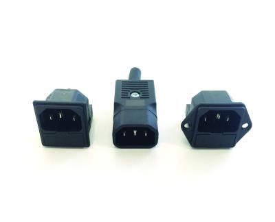 China Mains Power IEC Connectors Bulgin PX0595/10/28 with UL CSA VDE Approvals and Various Mounting Styles for sale