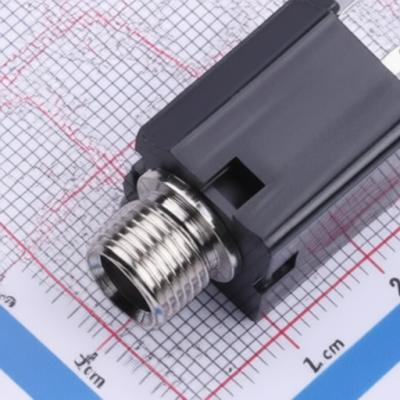 China Plastic Base Audio Connector CAX PJ-612-3P-S for Left and Right Channel Electronic Applications for sale