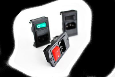 China IEC Power Entry Module Bulgin BZH15Z000010 Snap to Panel Vertical Mount with Fuseholder Switch Inlet for sale